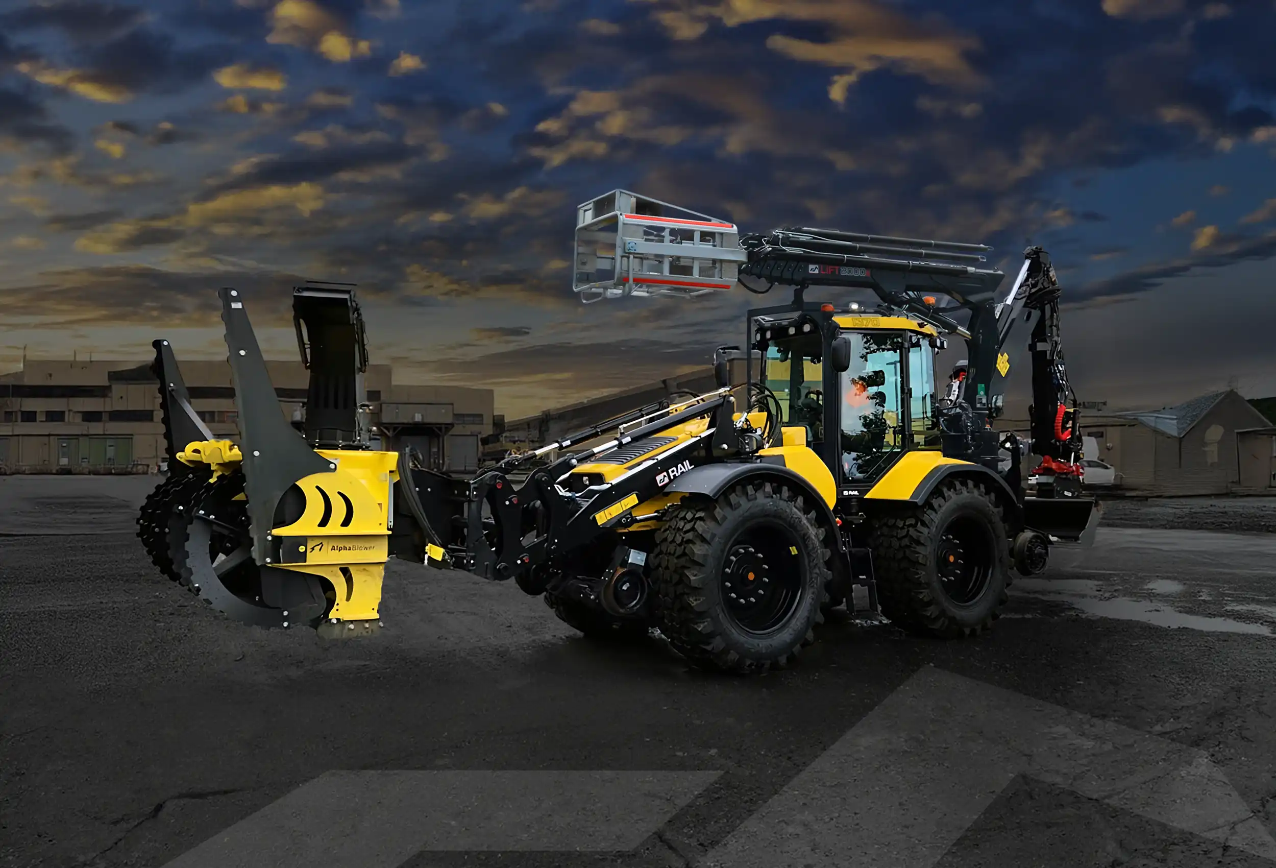 SO Bergman Entreprenad put a personal touch on their new HUDDIG 1370 CABLE